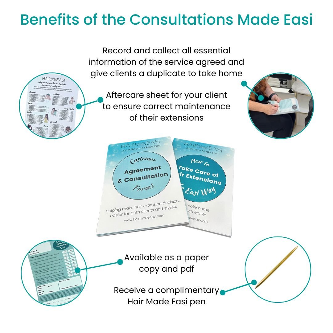 Hair Extension Consultation Forms | Shop Online Today