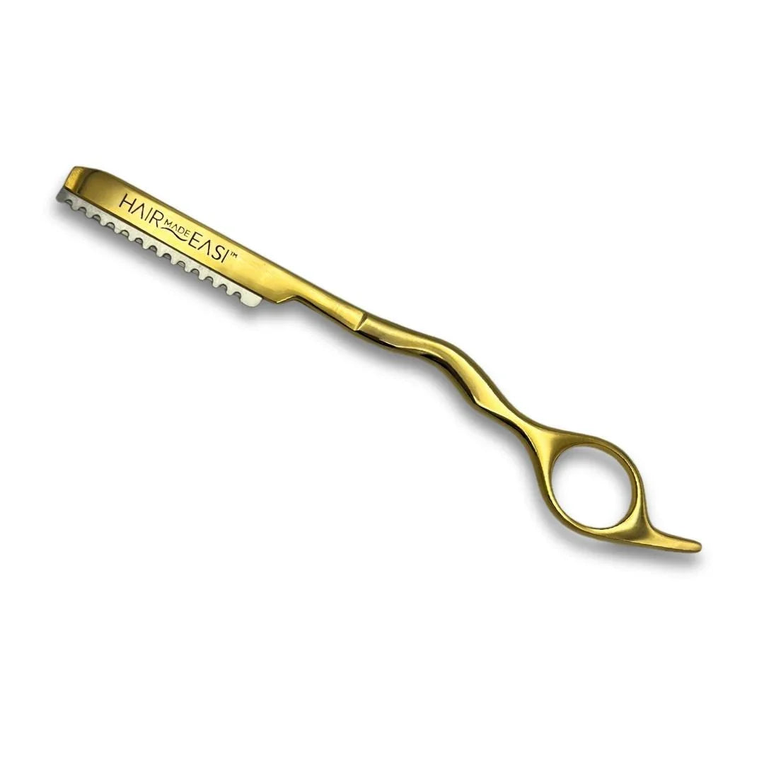 Gold Hairdressing Razor | Buy Online at Hair Made Easi